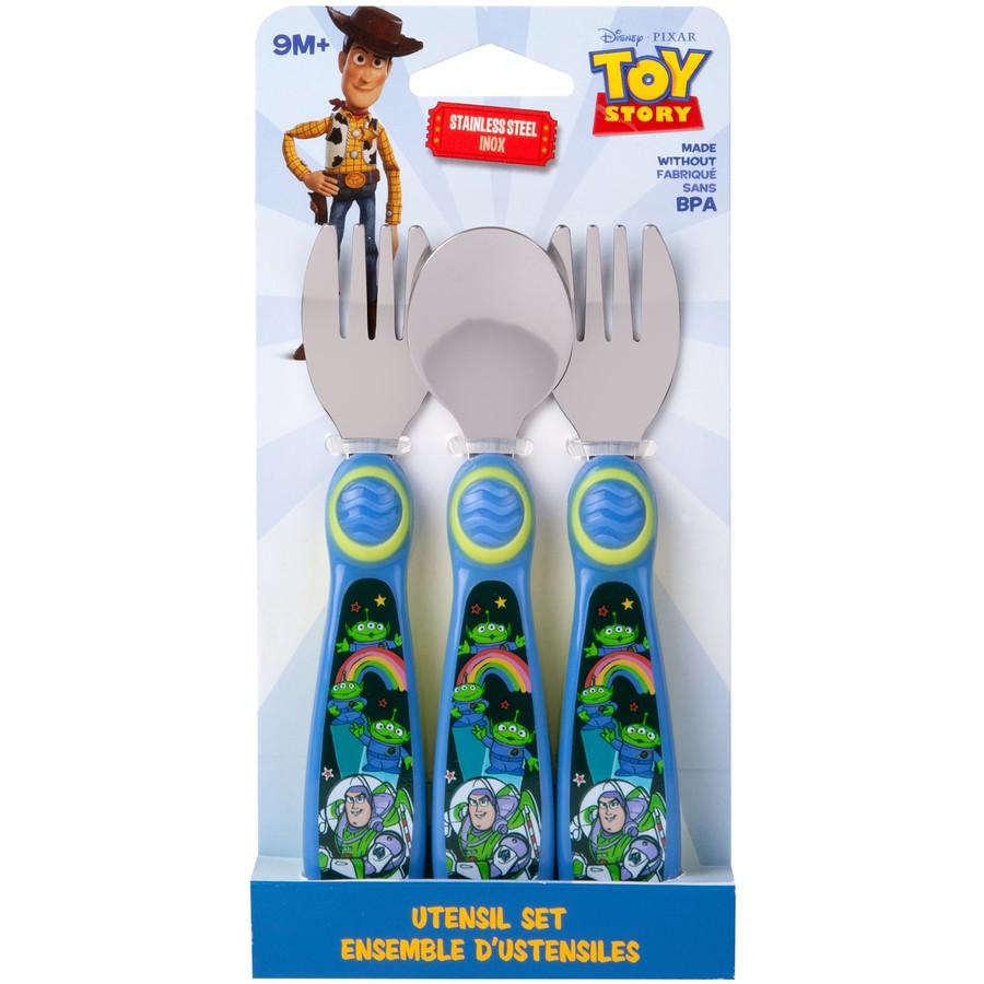Buy Toy Story Toddler Utensils 3 Pack - MyDeal Australia