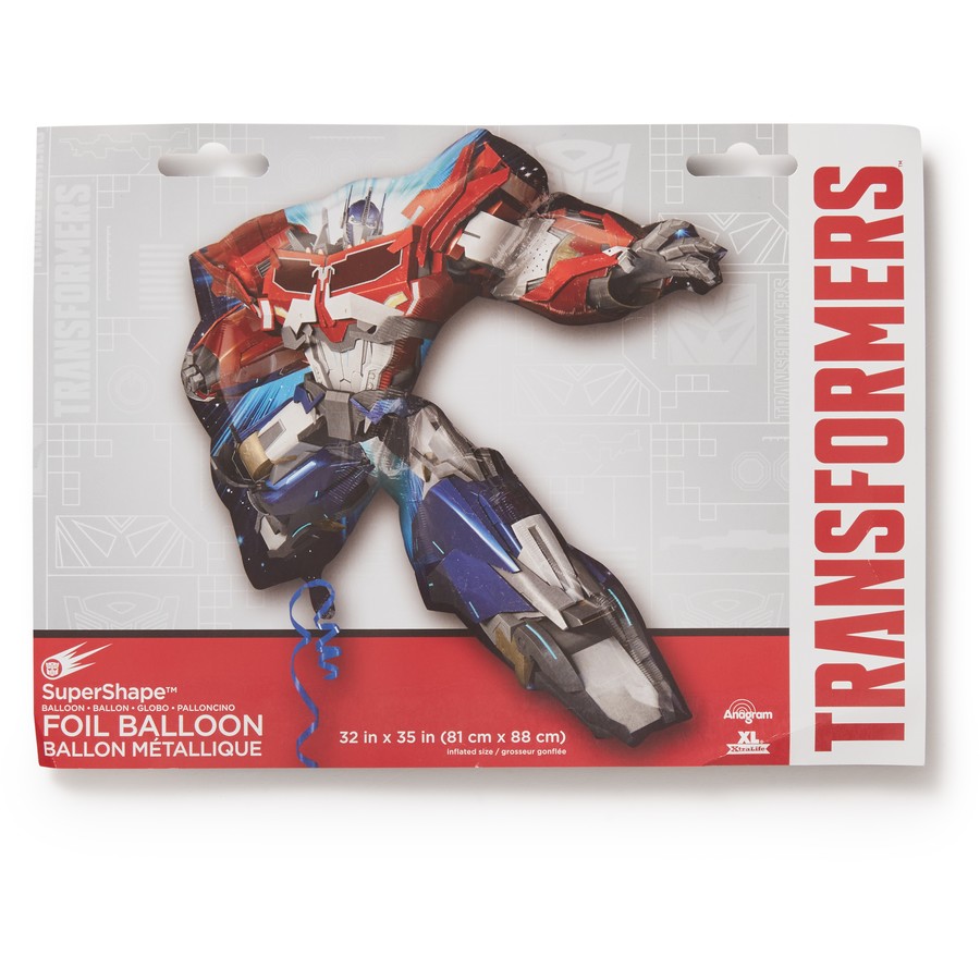 Buy Transformer Animated Supershape Balloon - MyDeal Australia
