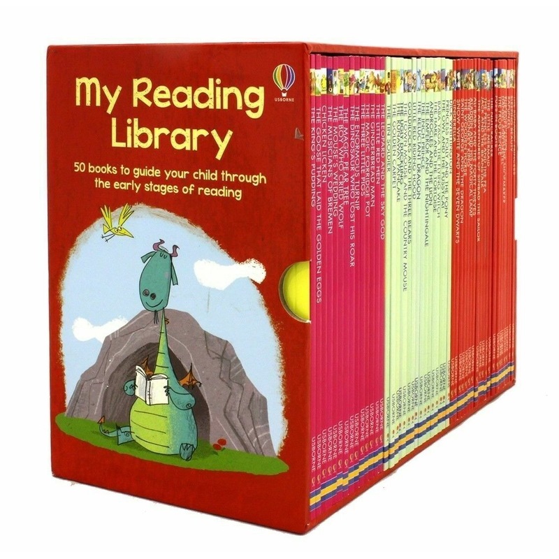 Buy Usborne My Reading Library 2 - 50 Books Set Collection Gift Box ...