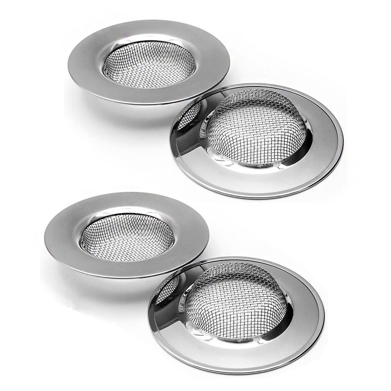 Buy 4 pack Stainless steel sink filter screen sewer anti-clogging floor ...