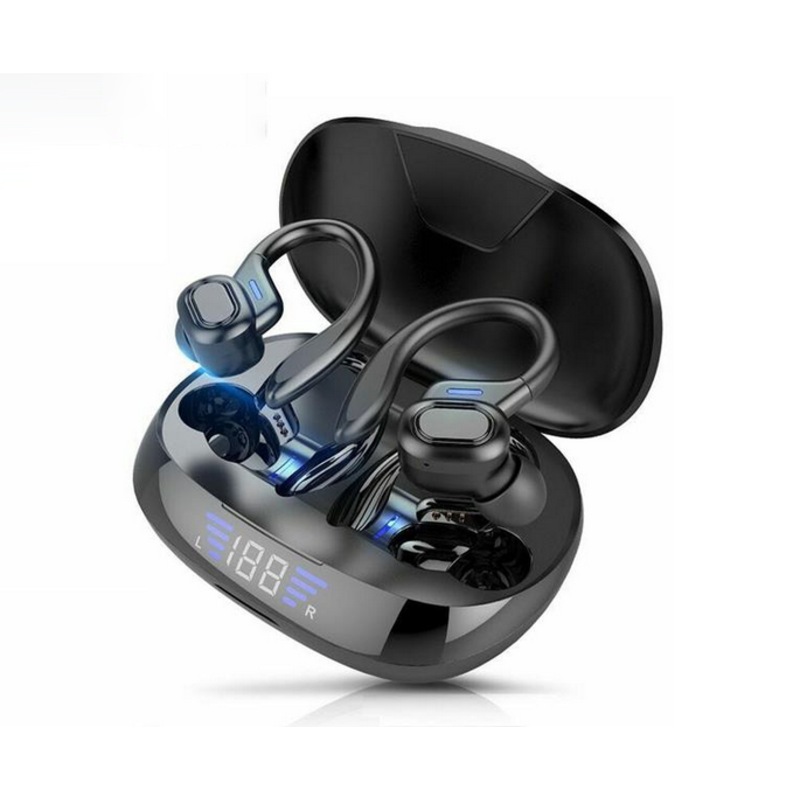 Buy TWS Wireless Blueteeth Earphones Earbuds HD HiFi Stereo-Black - MyDeal