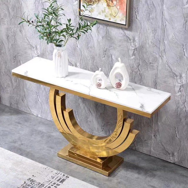 Buy Sahara Marble Console Table - MyDeal Australia