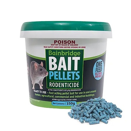 Buy Bainbridge? Rodent Bait Pellets ? 350g - MyDeal Australia