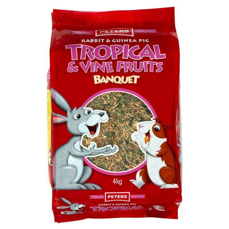 Buy Peters Tropical & Vine Fruit Medley Rabbit and Guinea Pig Food Mix ...