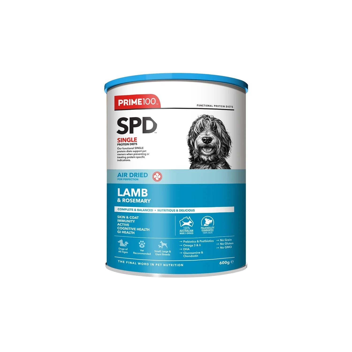 Buy PRIME SPD AIR DRIED LAMB & ROSEMARY 600G - MyDeal Australia