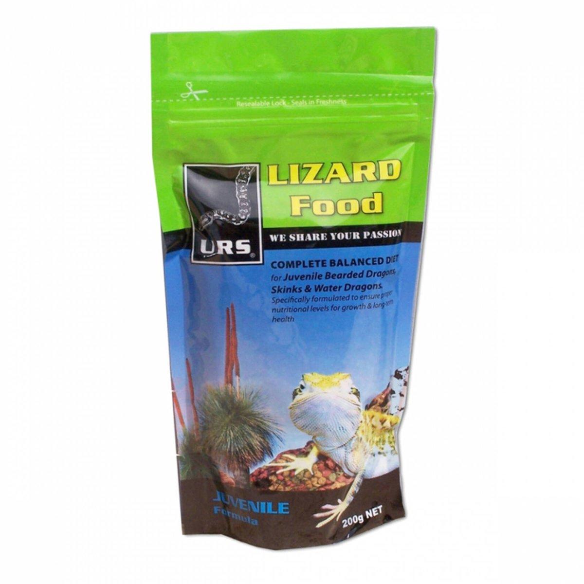 Buy Urs Lizard Food Adult Formula Reptile Complete Balanced Diet 200g ...