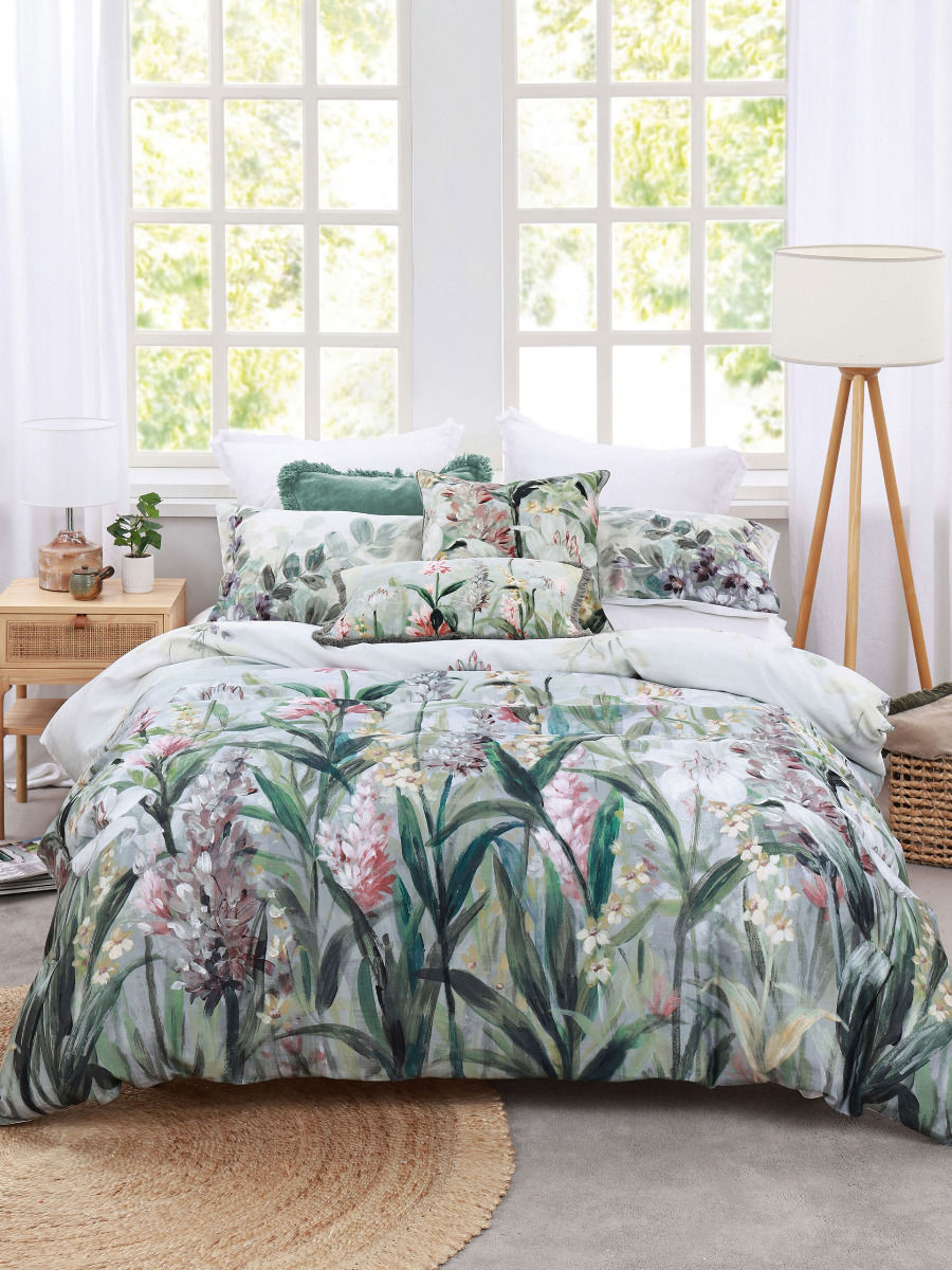 Buy MM Linen Hathaway Multi Quilt Cover Set - MyDeal Australia