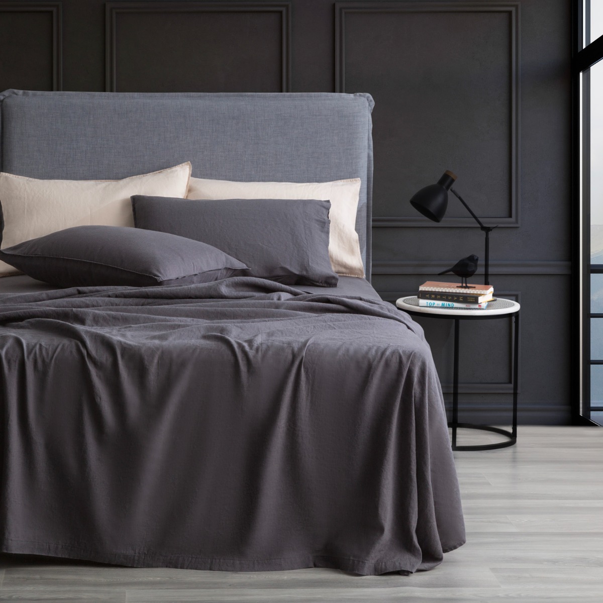 Buy Renee Taylor Cavallo French Linen Sheet set Magnet - MyDeal Australia