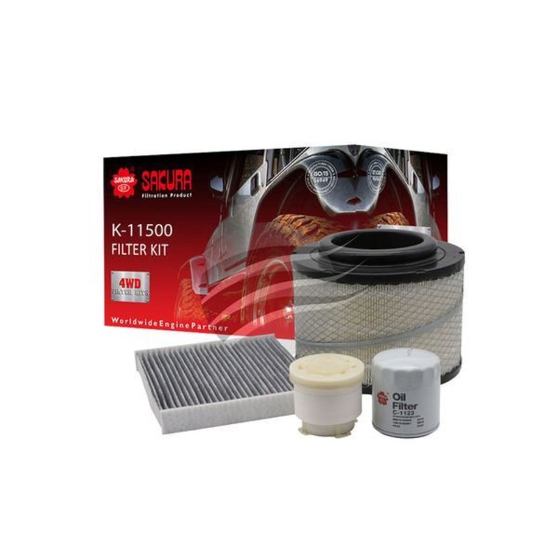 Buy 4WD Filter Kit For Toyota Hilux KUN16 1KD-FTV 3L Diesel Turbo 2005 ...