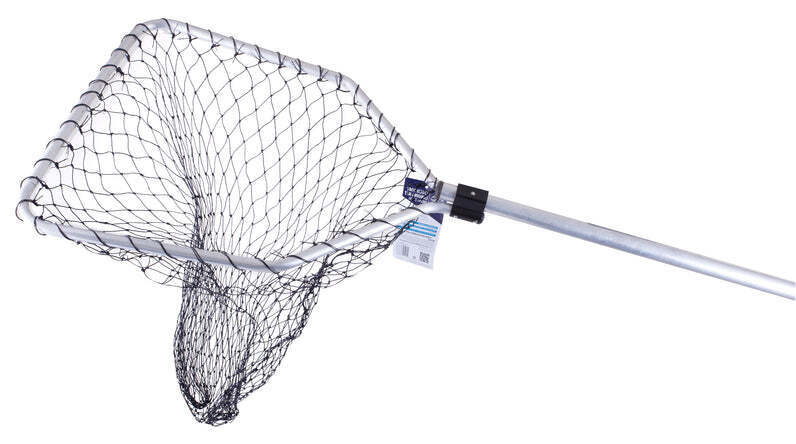 Buy Boat Landing Net Heavy Duty 120cm ( Frame:50x60cm - Mesh size 55mm ...