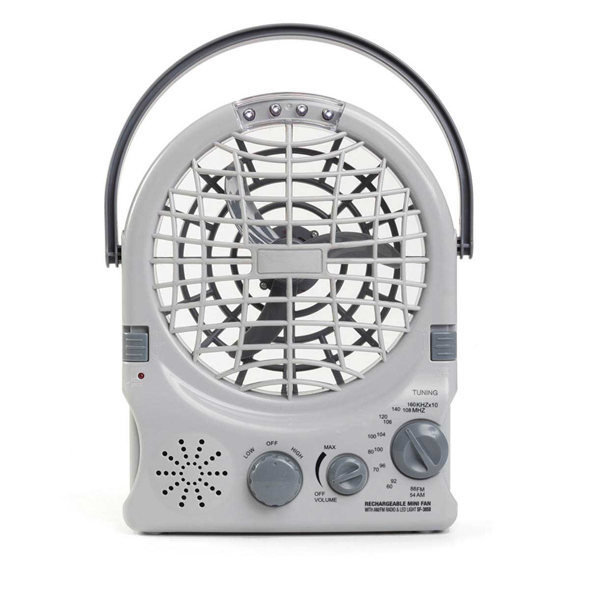 Buy Companion Rechargeable Fan with Radio - MyDeal Australia