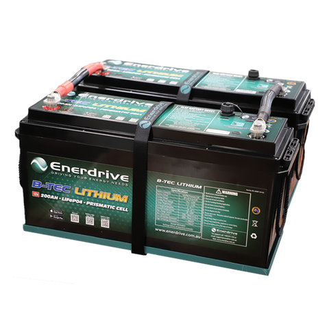Buy Enerdrive 2 X 200Ah B-Tec Inc Parallel Link 95Mm2 - MyDeal Australia