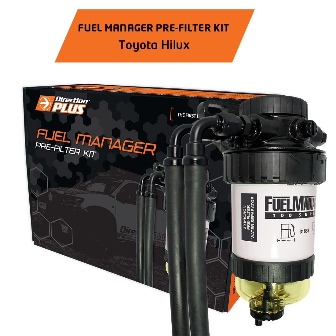 Buy Fuel Manager Pre-Filter Kit For Toyota Hilux 1KD-FTV 2004 - 2015 ...