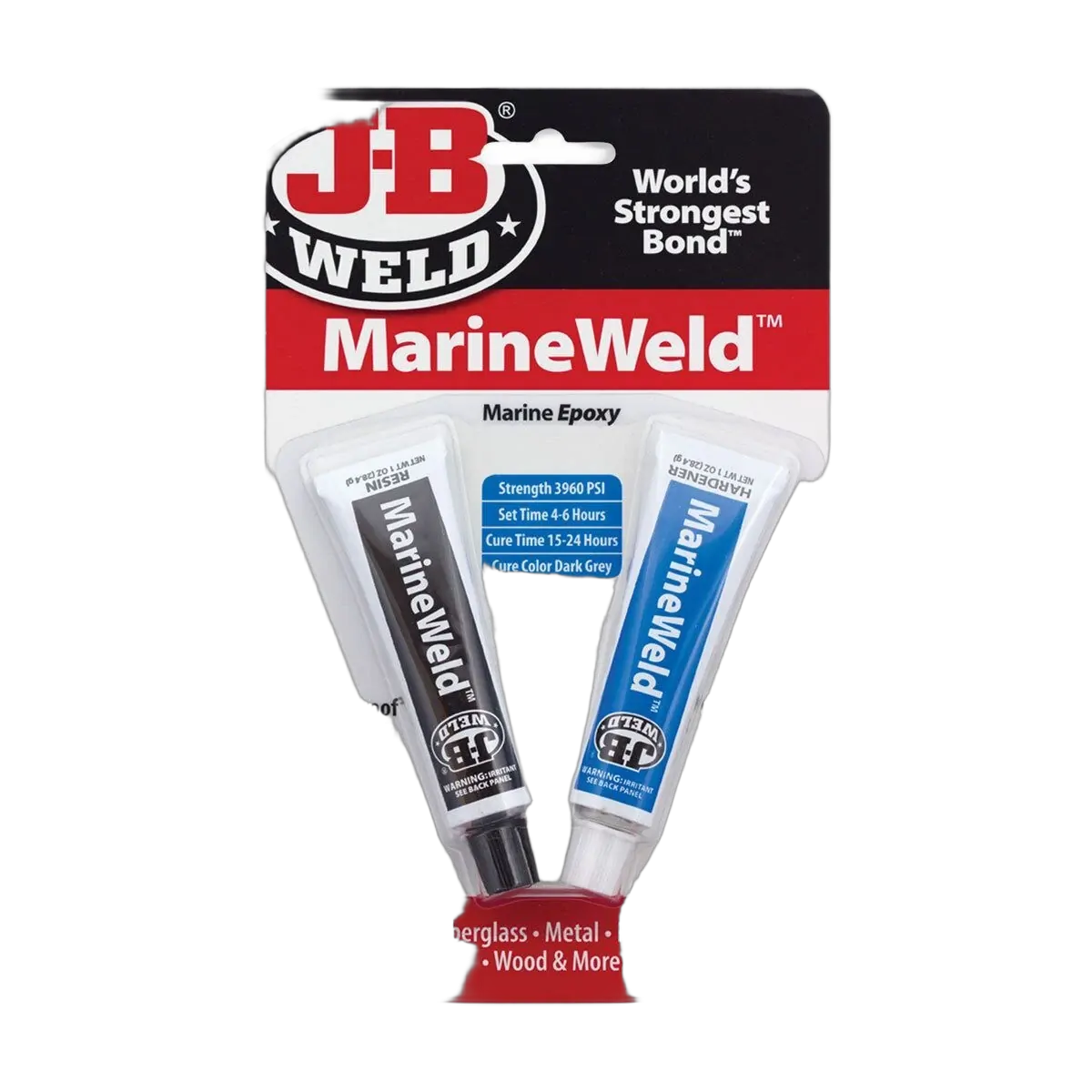 Buy J-B Weld Marineweld Epoxy Adhesive Twin Tube 56.8G - MyDeal Australia