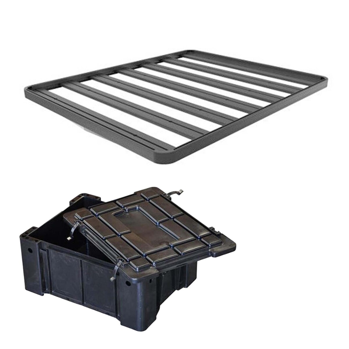 Buy Pickup Roll Top SLII Load Bed Rack Kit/1475x1358/T - MyDeal Australia