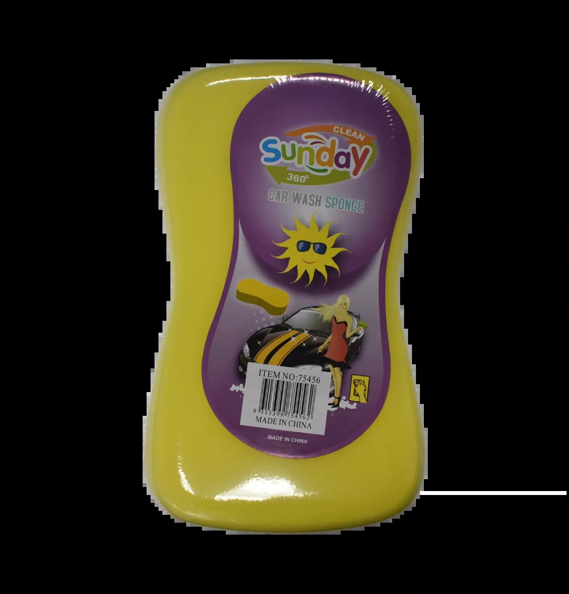 Buy SPONGE LARGE ABSORBENT CONTOURED 27cm X 17cm X 8 cm .75025 - MyDeal ...