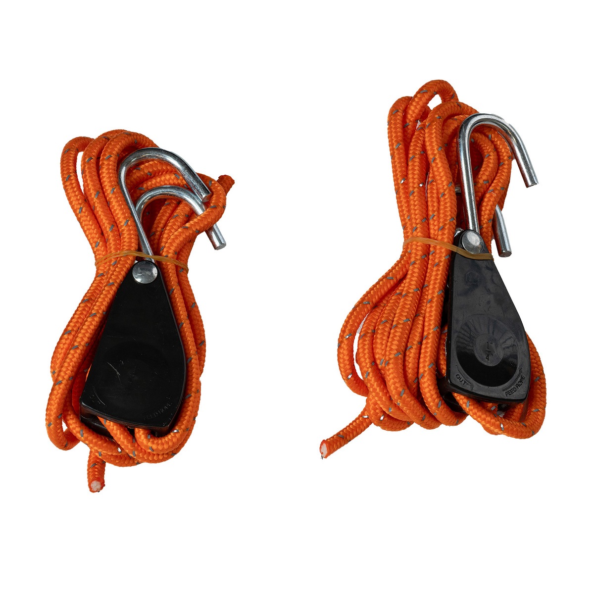 Buy Tuff Terrain 6mm x 2.4m Rope Ratchet Tie Down - Twin Pack - MyDeal ...