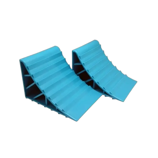 Buy Wheel Chock Colour Teal - Pair - MyDeal Australia