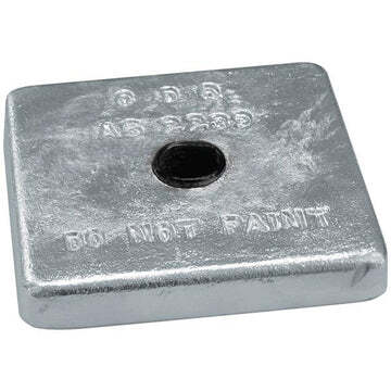 Buy Zinc Block Anode Square Bolt on 90 x 90 x 19mm - MyDeal Australia