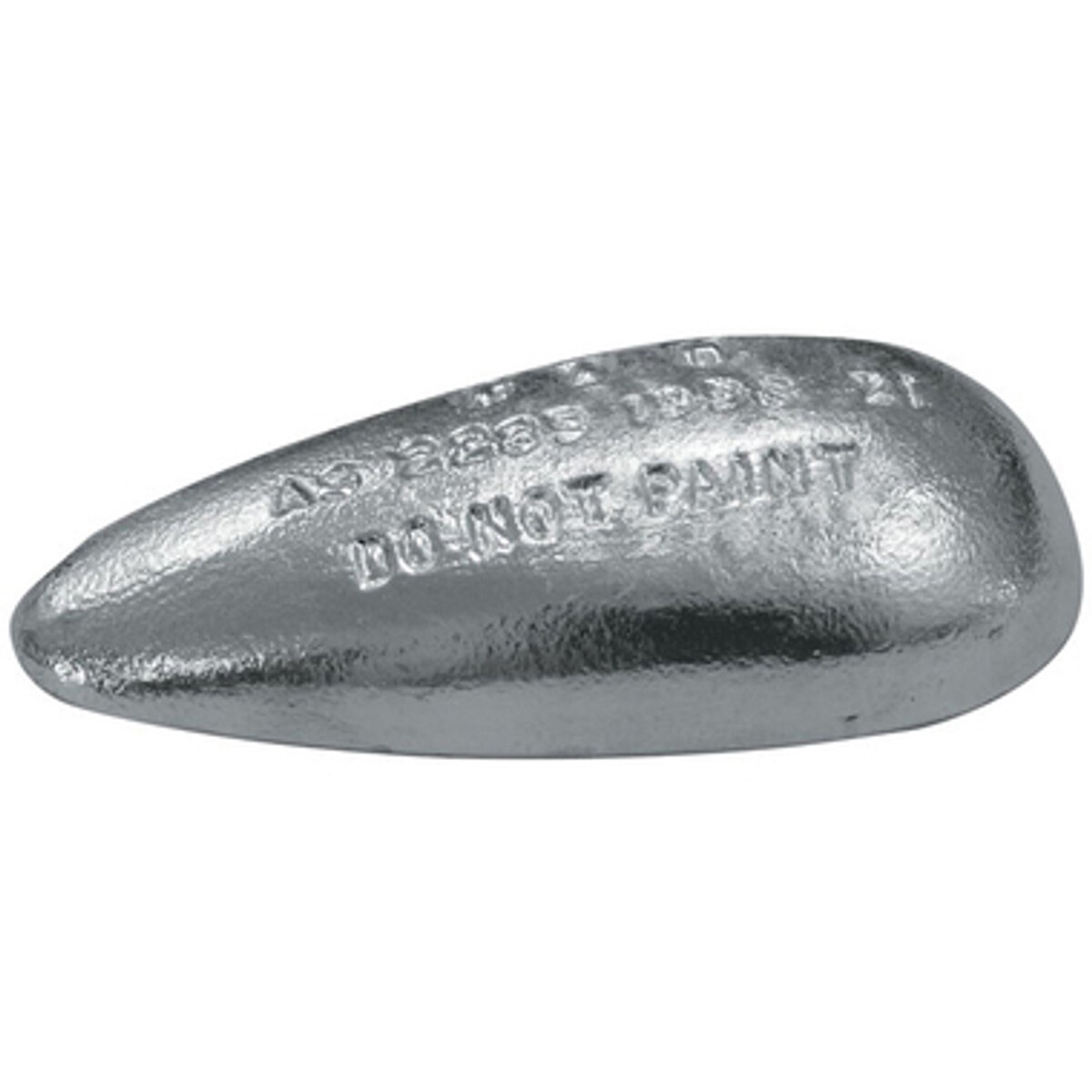 Buy Zinc Block Anode Teardrop 90mm x 38mm x 24mm - MyDeal Australia