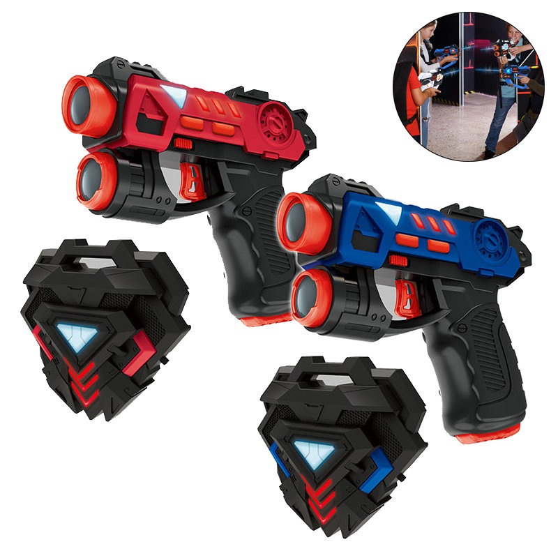 Buy Nevenka 2 Pcs Laser Tag Guns Set Infrared Mini Laser Tag with 2 ...