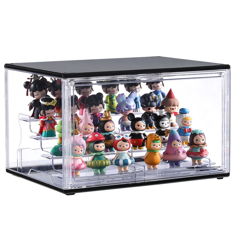 Buy Nevenka Acrylic Display Case for Collectibles Stackable Proof 4 ...