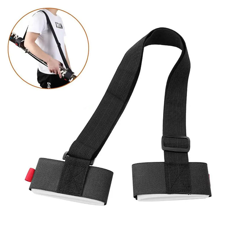 Buy Nevenka Adjustable Ski Shoulder Straps Handheld Nylon EVA Carrier ...