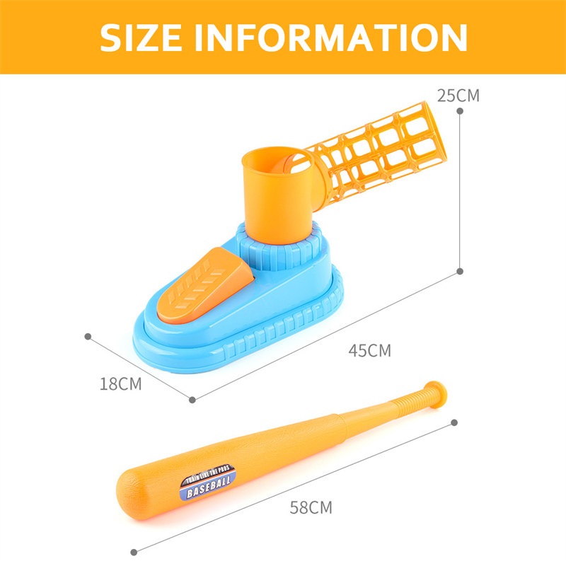 Buy Nevenka Kids Baseball Pitching Set Automatic Operation Pitching ...