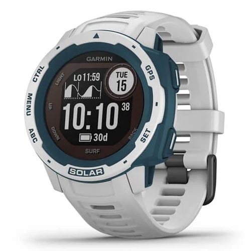 Buy Garmin Instinct GPS Solar Watch Surf - Cloudbreak - MyDeal Australia