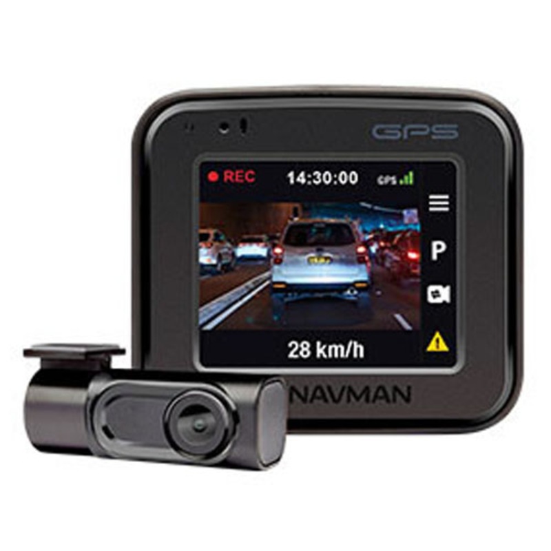 Buy Navman MIVUE830 Dual Dash & Rear Camera - MyDeal