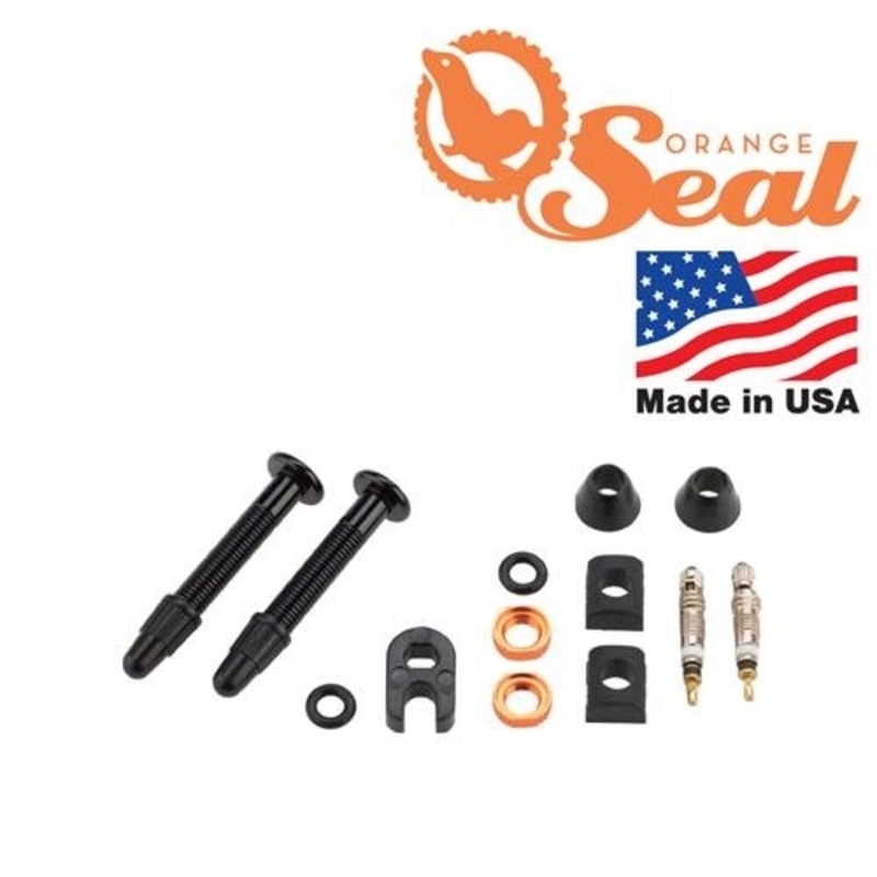 Buy Orange Seal Aluminum Universal Fit Versa Valve Stem Kit - 48mm - MyDeal