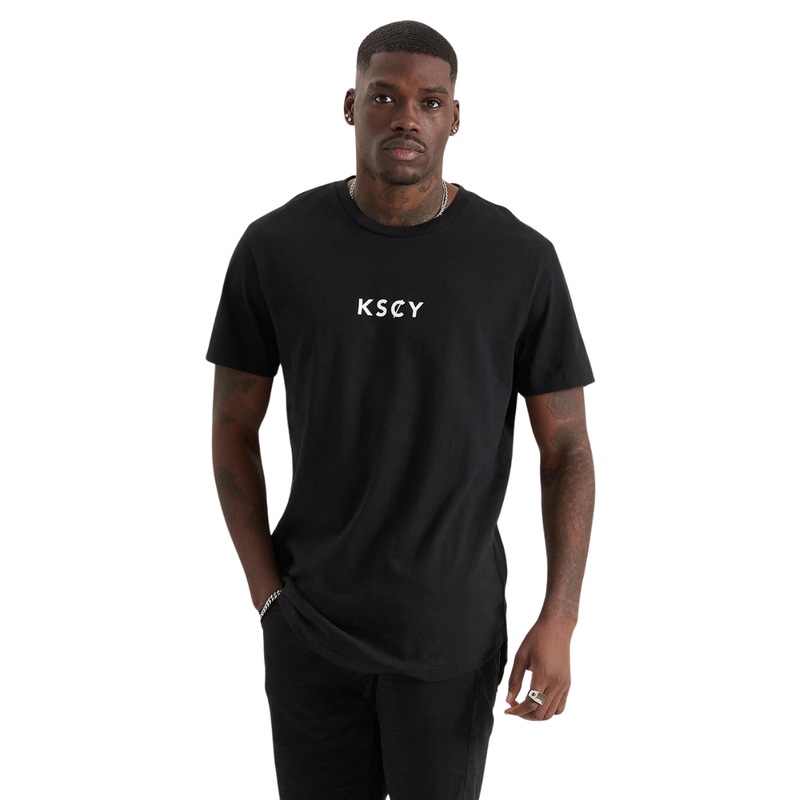 Buy Kiss Chacey Kscy Mens Celestial Dual Curved Tee Jet Black Mydeal