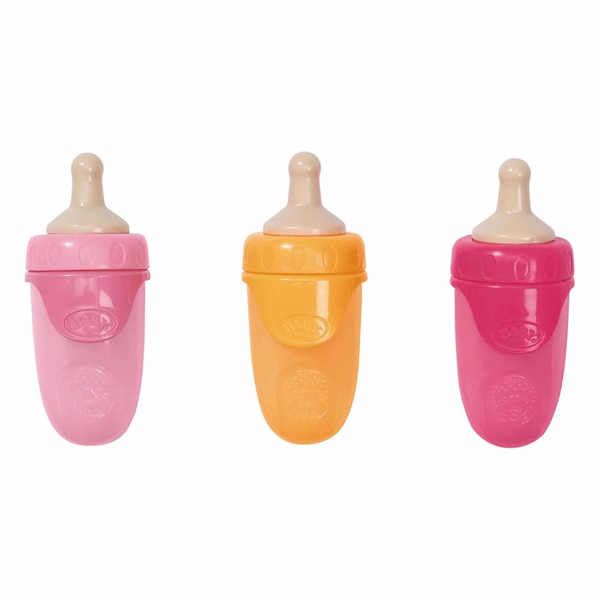 Buy BABY Born Bottle with Cap - Assorted - MyDeal Australia