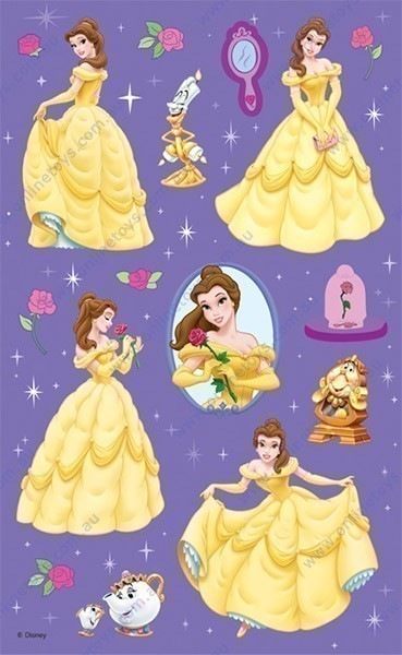 Buy Disney Belle Sticker Pack - MyDeal Australia