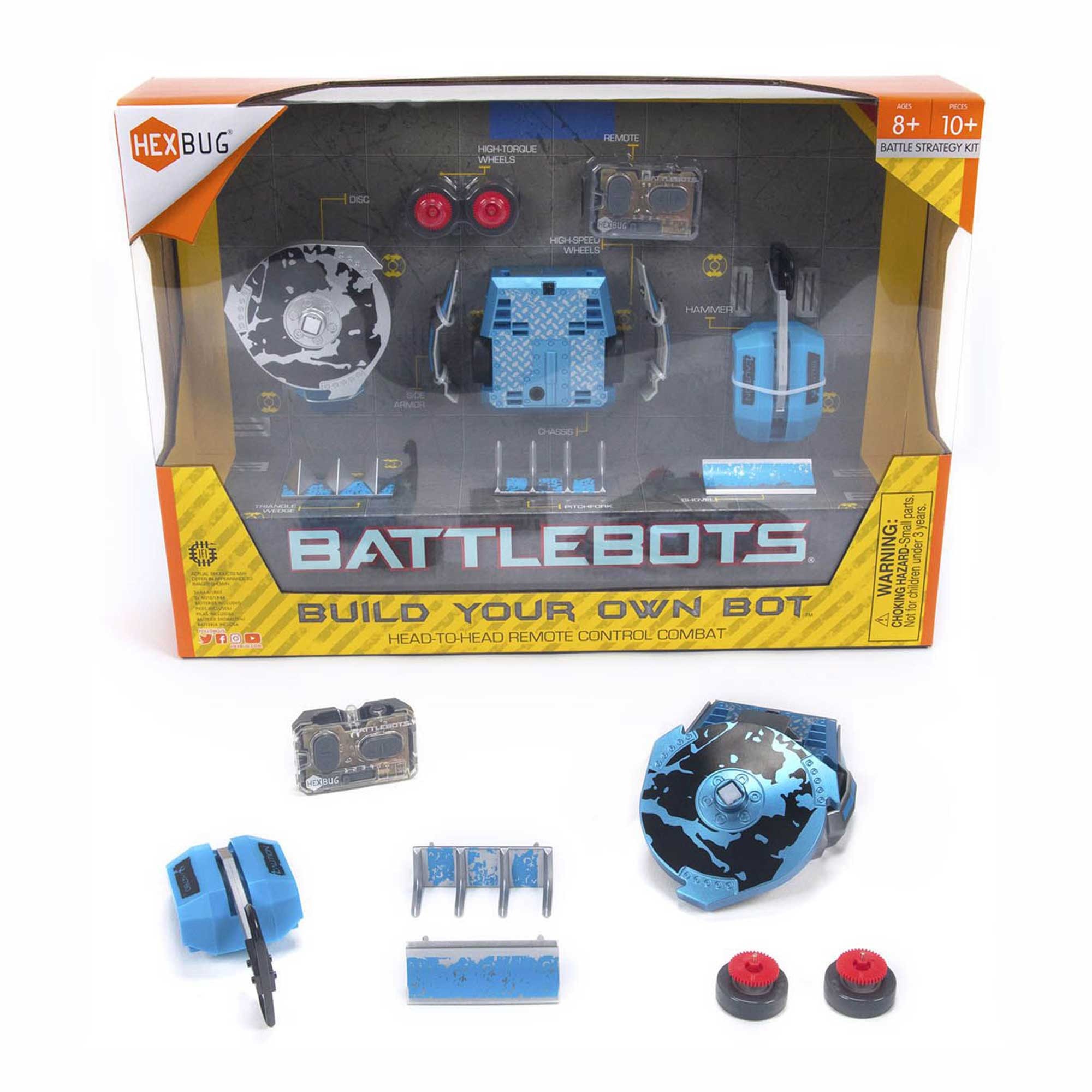 Buy HEXBUG - BattleBots Build your Own Bot-Blue - MyDeal Australia