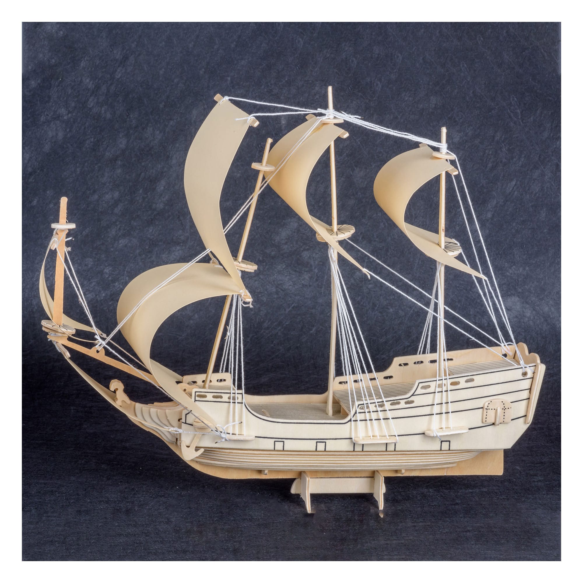Buy HMS Endeavour - Wooden Kit - MyDeal Australia