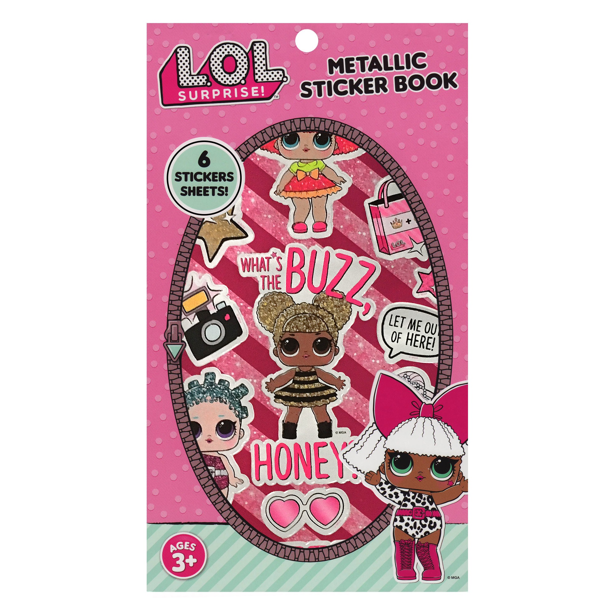 Buy LOL Surprise - Metallic Sticker Book - MyDeal Australia
