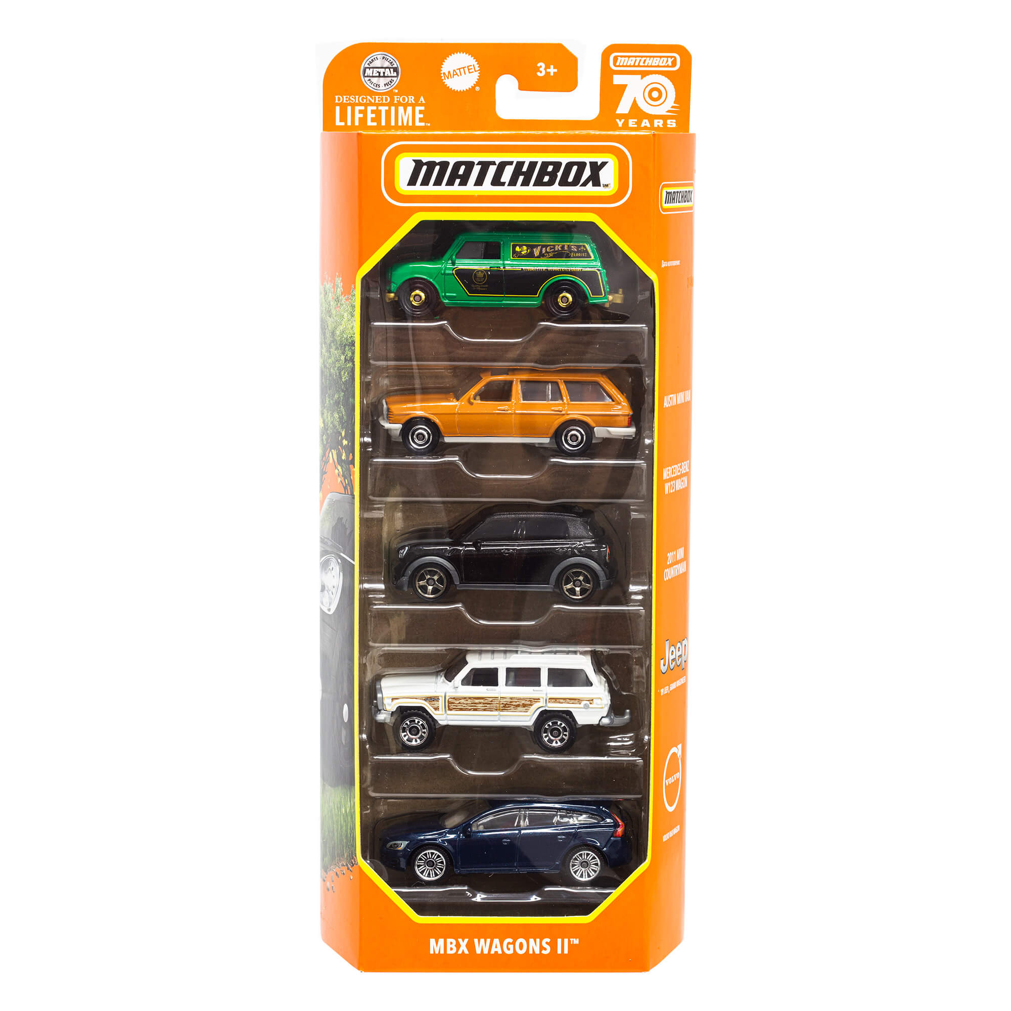 Buy Matchbox 5-Pack Vehicles-MBX WAGONS II - MyDeal Australia