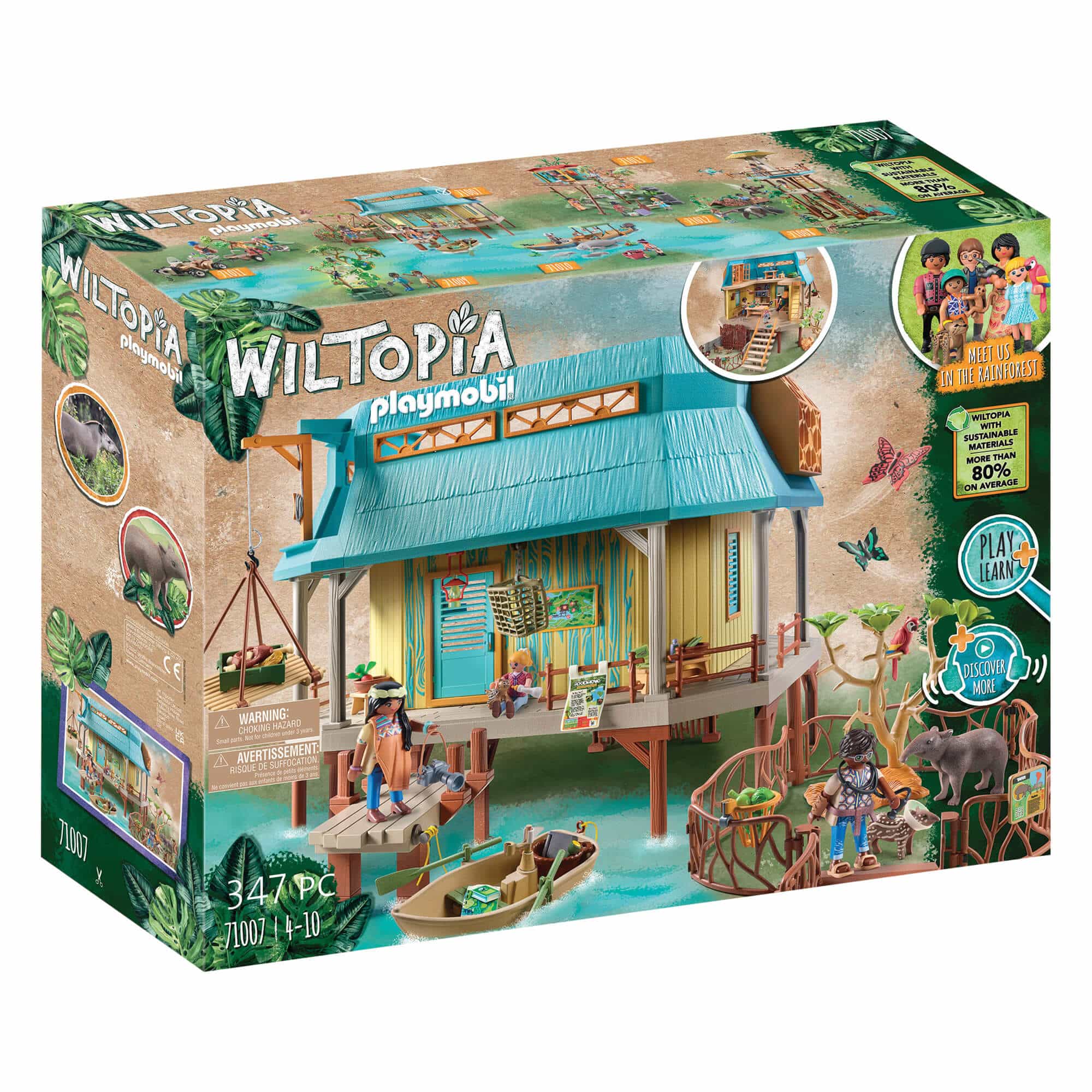 Buy Playmobil - Wiltopia Animal Clinic 71007 - MyDeal Australia
