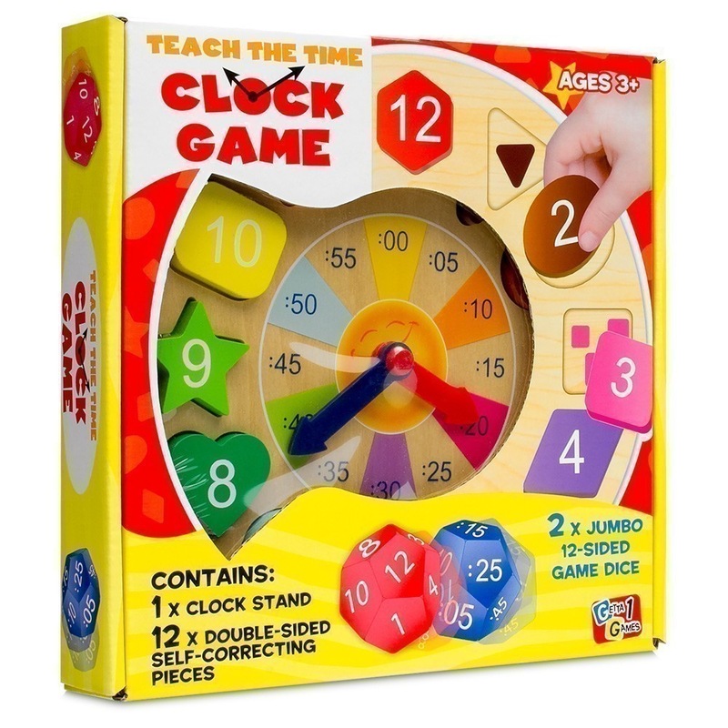 Buy Teach The Time Clock Game - MyDeal
