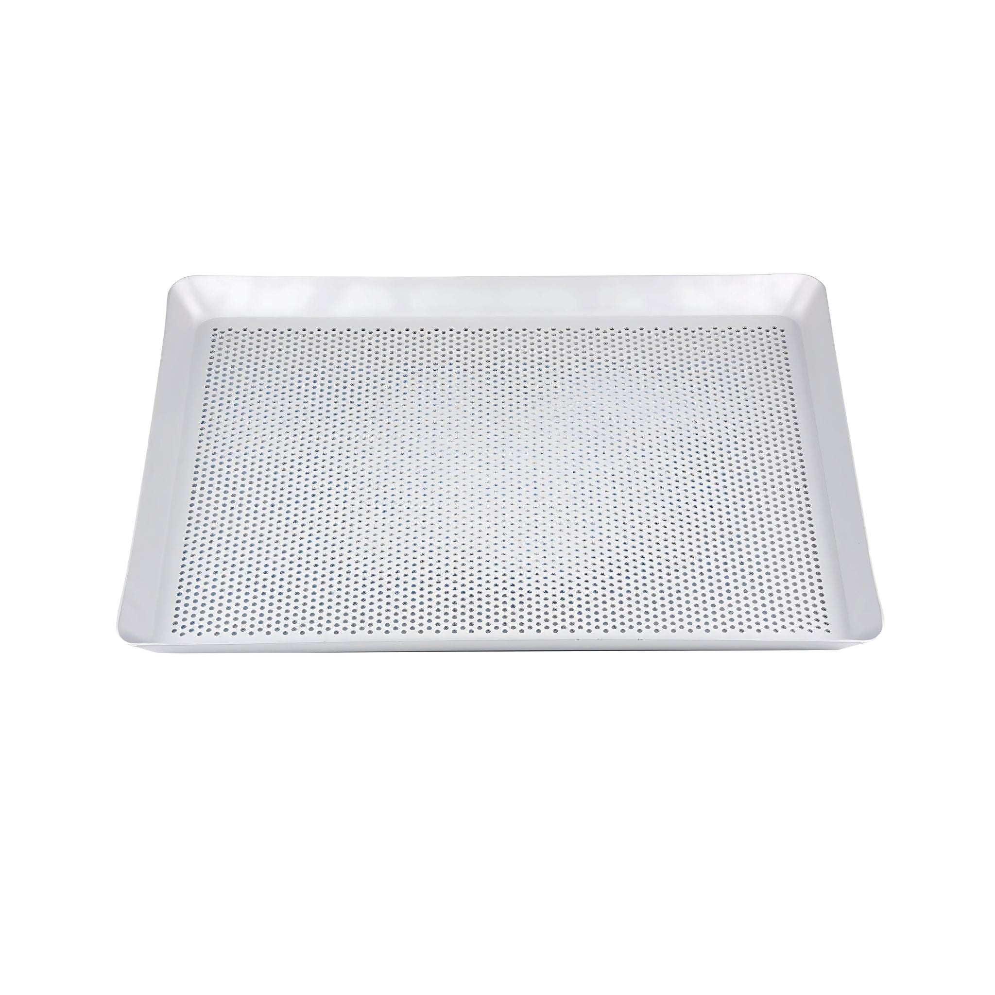 Buy ANYGLEAM Baking Tray Silver 1Pc Rectangular Perforated Oven Pastry ...