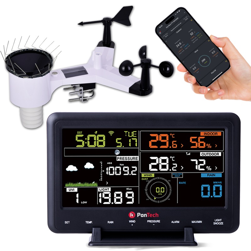 Buy PanTech Weather Station WH2900 Colour LCD Wifi Wireless Weather ... Buy PanTech Weather Station WH2900 Colour LCD Wifi Wireless Weather ...