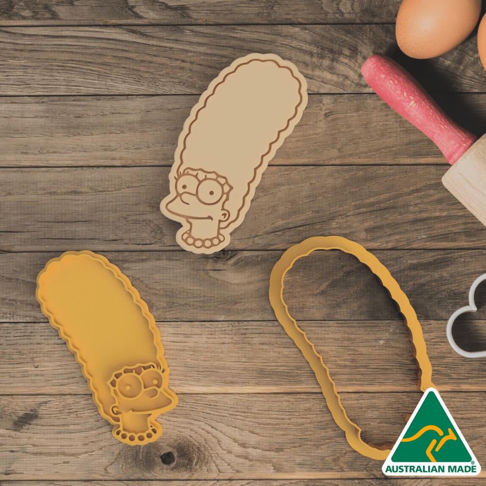 Buy Simpsons - Marge Cookie Cutter and Embosser Stamp - MyDeal Australia