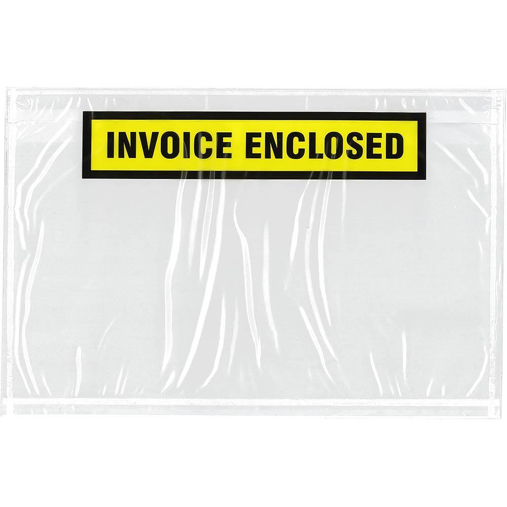 Buy Cumberland Packaging Envelope Invoice Enclosed Yellow 150x230mm Box ...