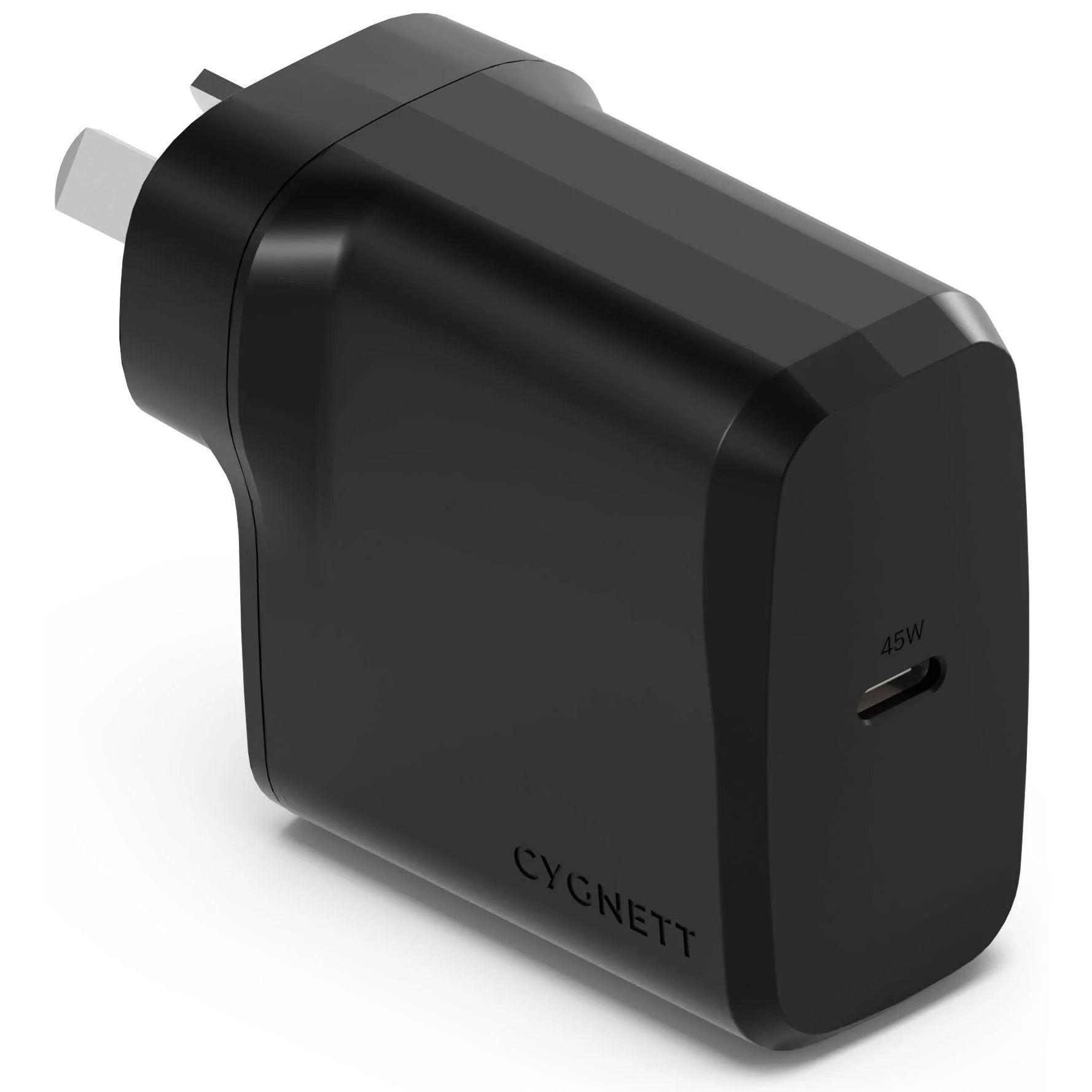 Buy Cygnett PowerPlus 45W GaN USB-C Fast Wall Charger - MyDeal Australia