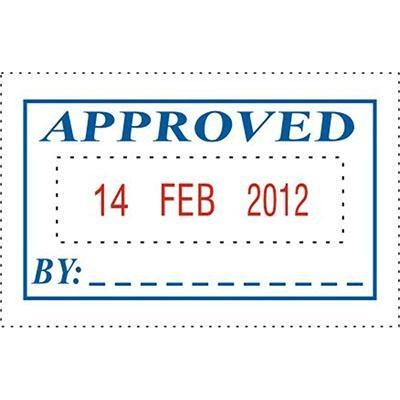 Buy Deskmate Self-Inking Dater Approved - MyDeal Australia