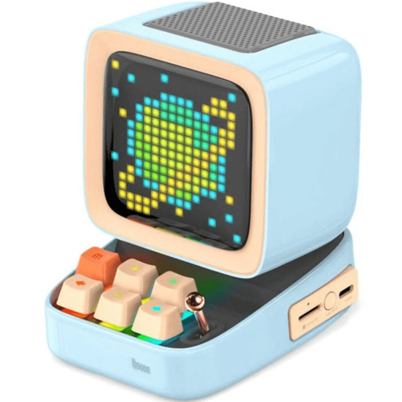 Buy Divoom Ditoo Plus Pixel Art Display Bluetooth Speaker Blue - MyDeal