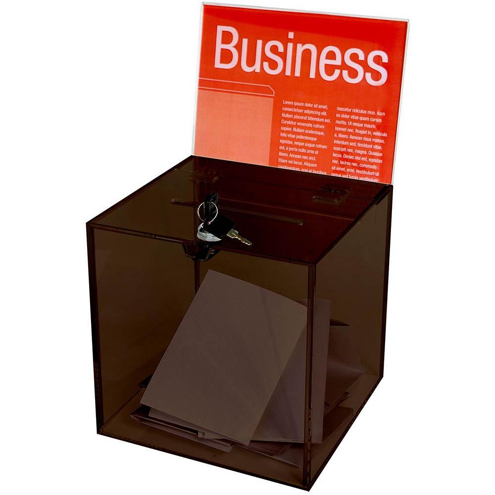 Buy Esselte Ballot Box Lockable Small Smoke - MyDeal Australia