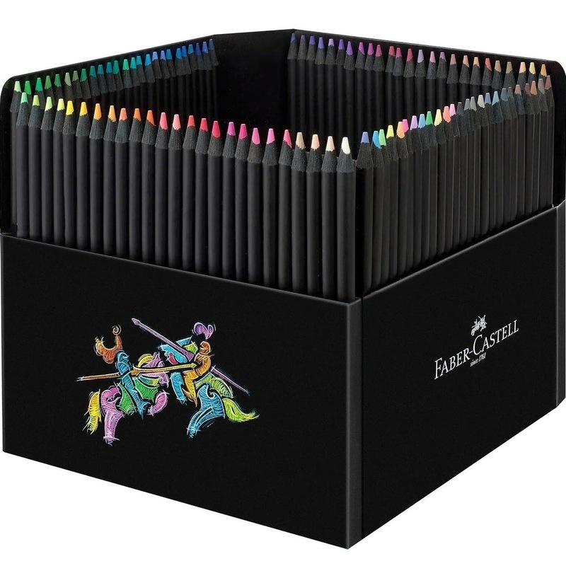Buy Faber-Castell Black Edition Colour Pencils 100 Pack with Pencil ...