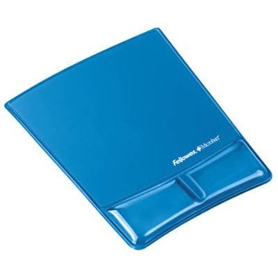 Buy Fellowes Gel Mouse Pad and Wrist Rest Blue - MyDeal Australia